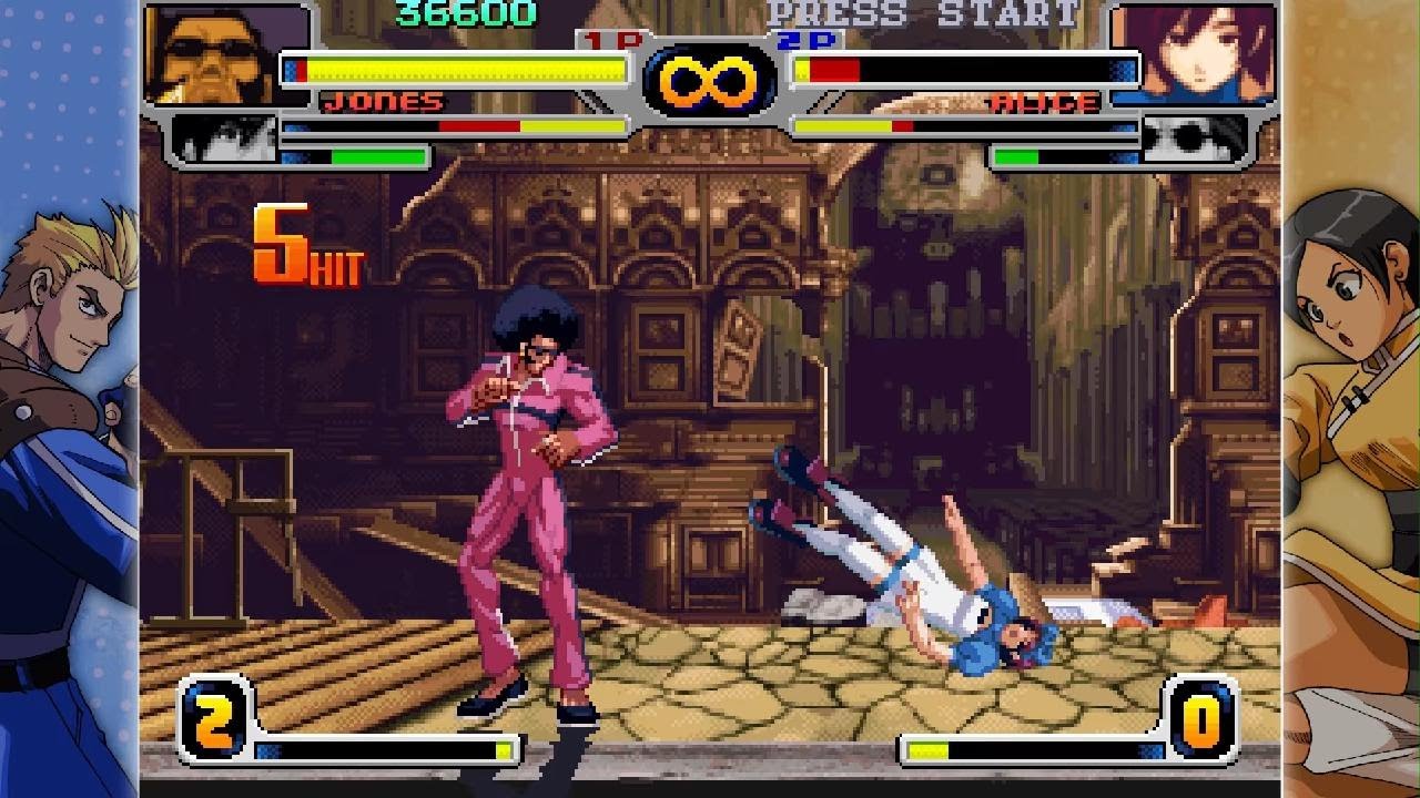 Rage of the Dragons NEO:Jones/Pepe Arcade(Hardest 1CC) - YouTube