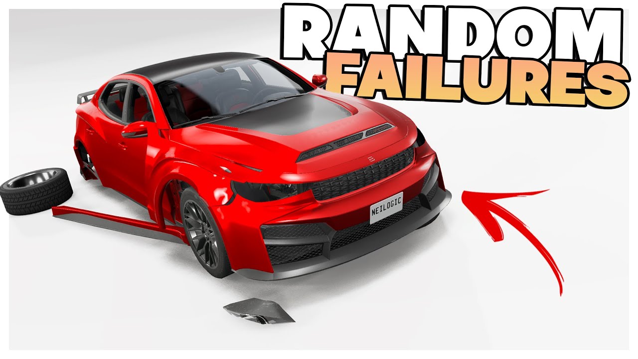 This Mod Randomizes CRITICAL Car FAILURES Every 10 Seconds! - BeamNG ...