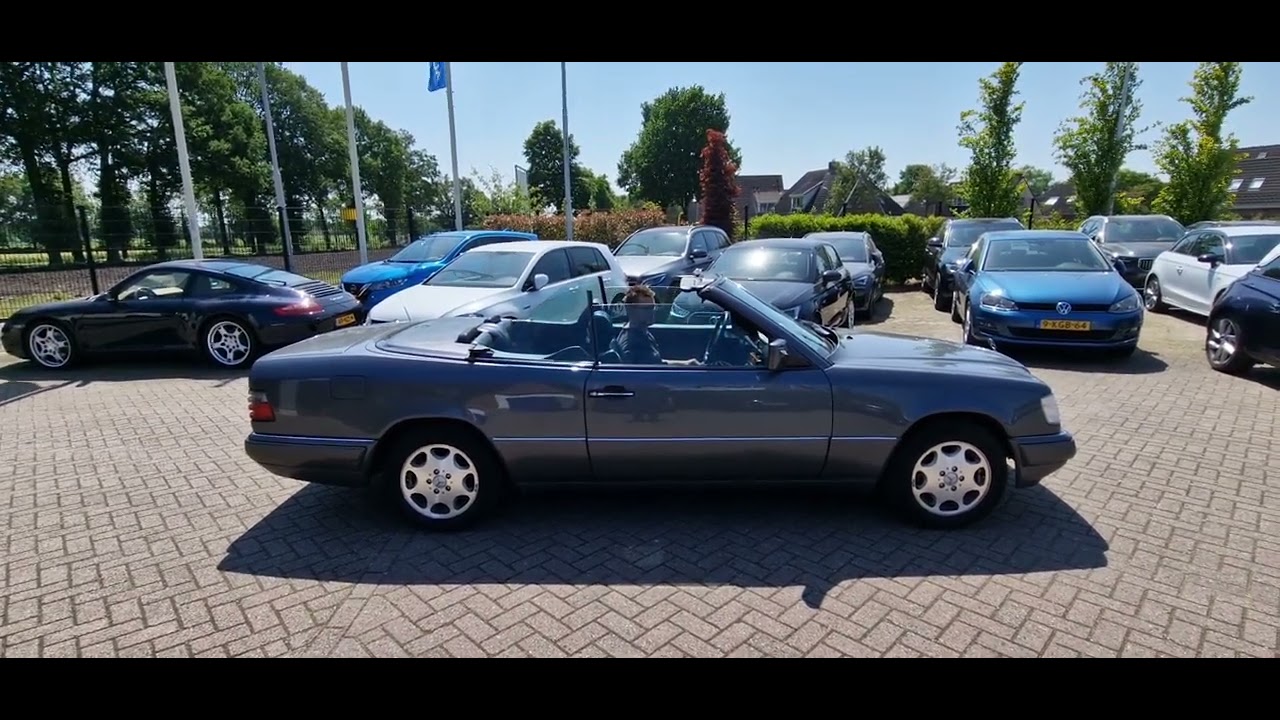 Mercedes W124 e-klasse Convertible roof problems Cabrio Storing Service ...