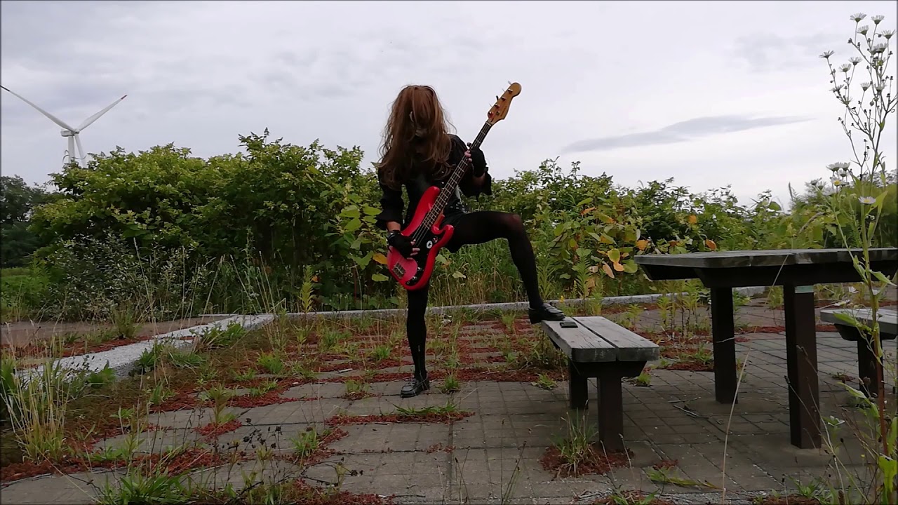 DESTRUCTION "Total Desaster" bass cover by crossdresser - YouTube