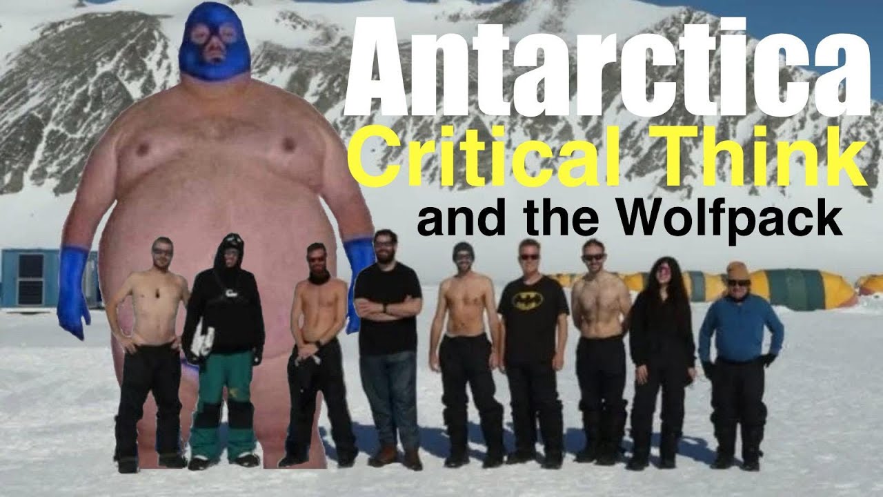 Critical Think in Antarctica live with the Wolf Pack - YouTube