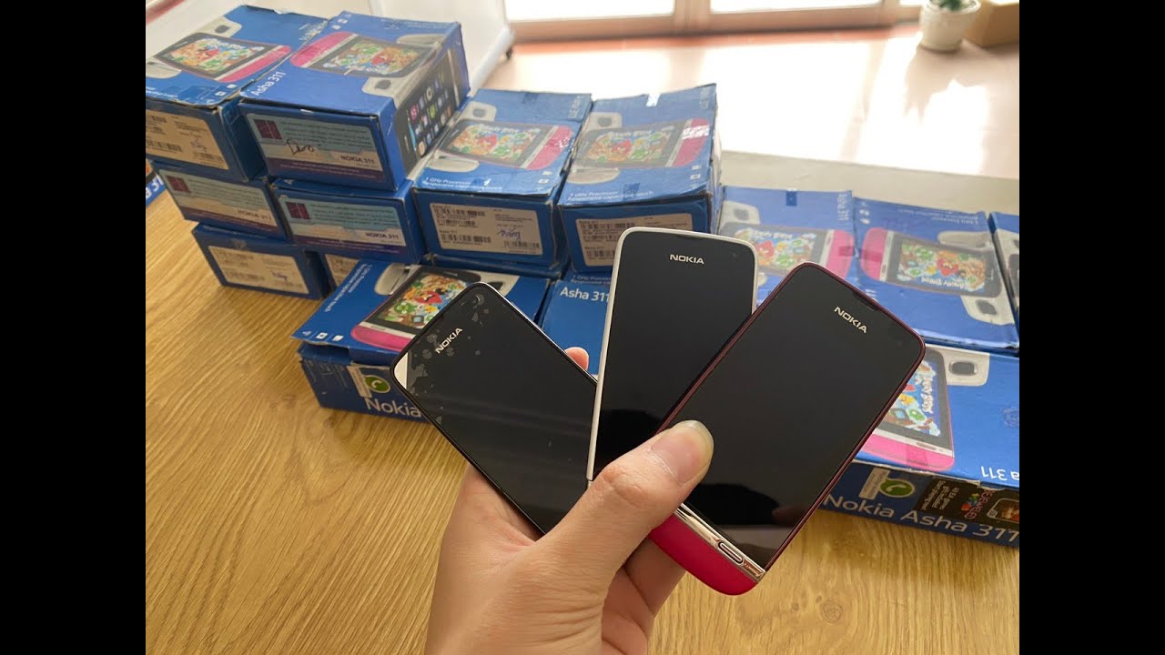 Nokia Asha 311 Full Box thị trường Việt Nam. - YouTube