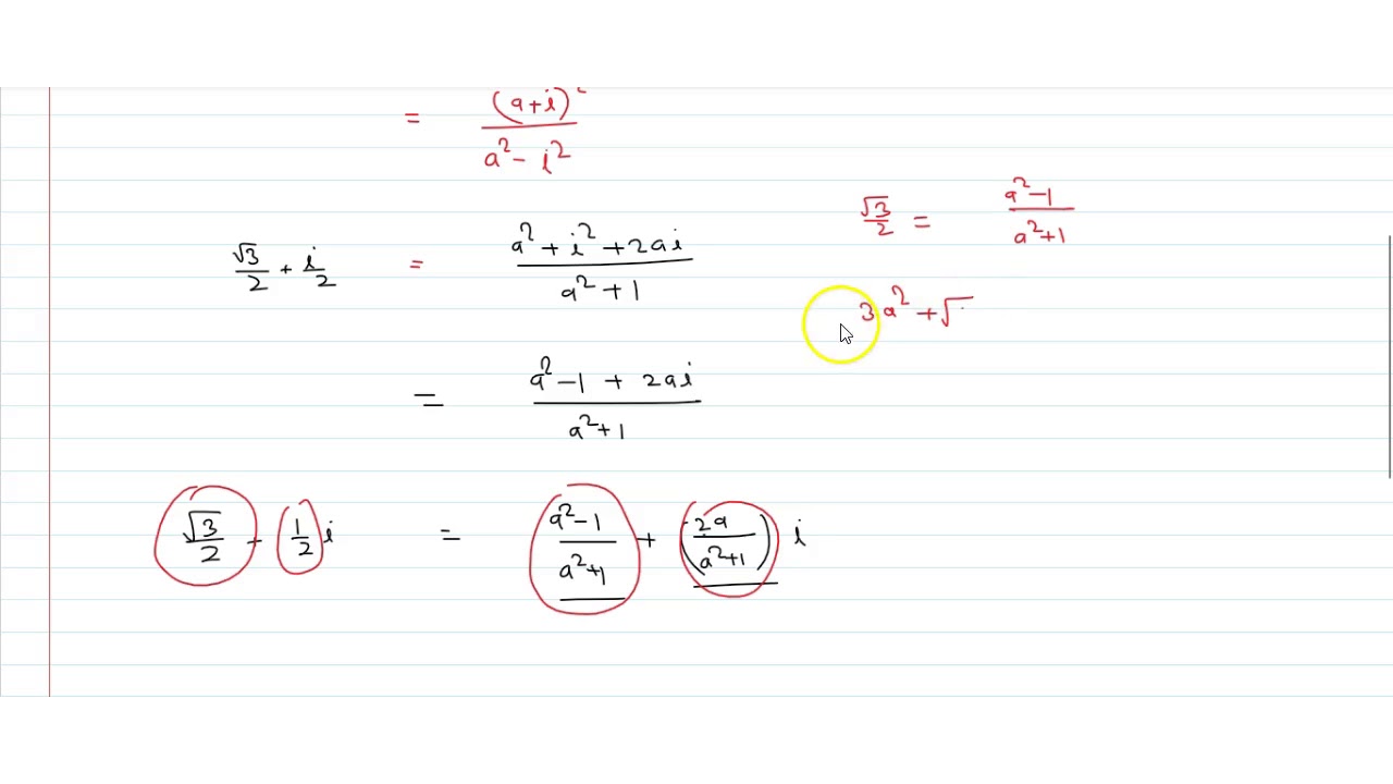 If sqrt3 i 2 a i a i And A Is A Real Number Then A Is YouTube if-sqrt3-i-2-a-i-a-i-and-a-is-a-real-number-then-a-is-youtube