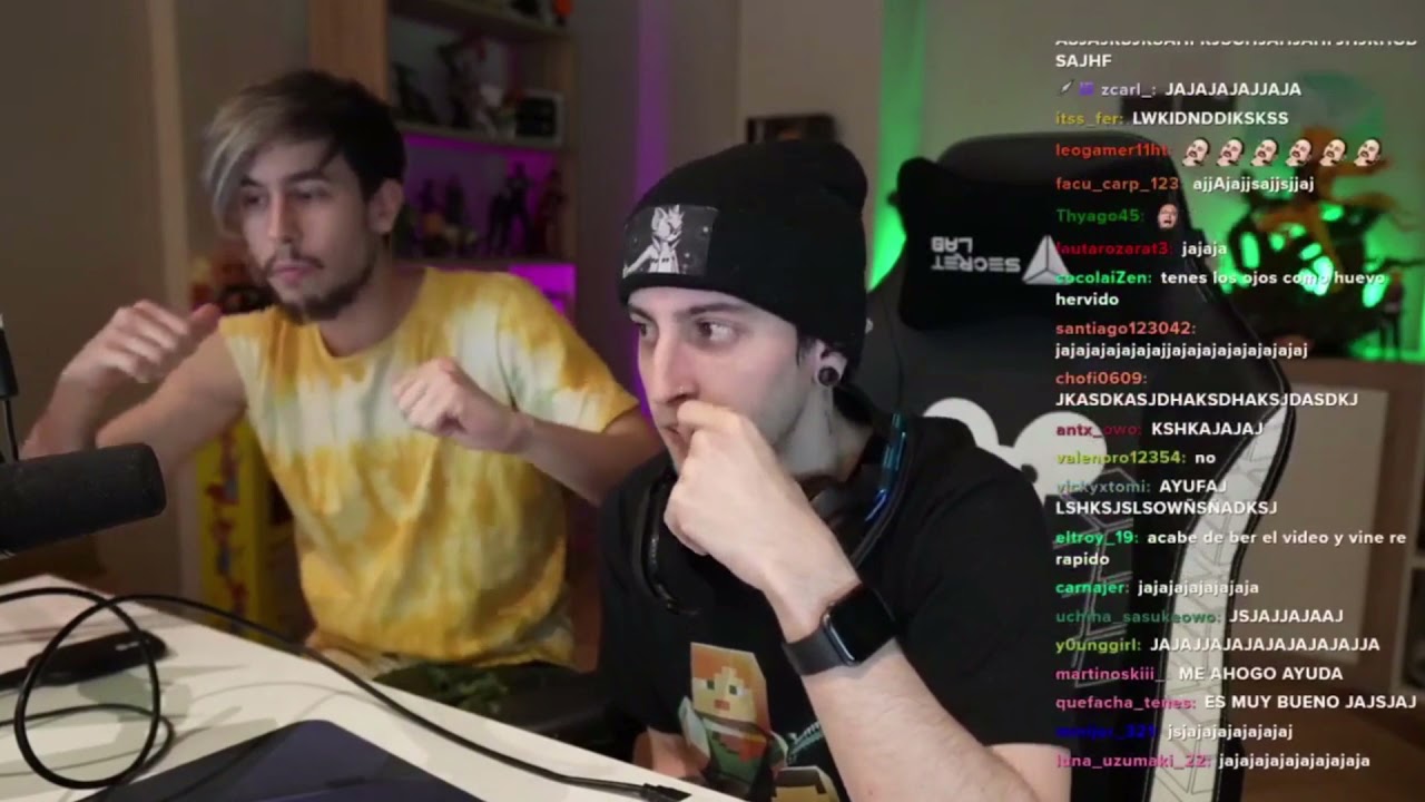 RUSHLAI CONTANDO SU SUEÑO AL CHAT Y ROBLEIS GOD - YouTube