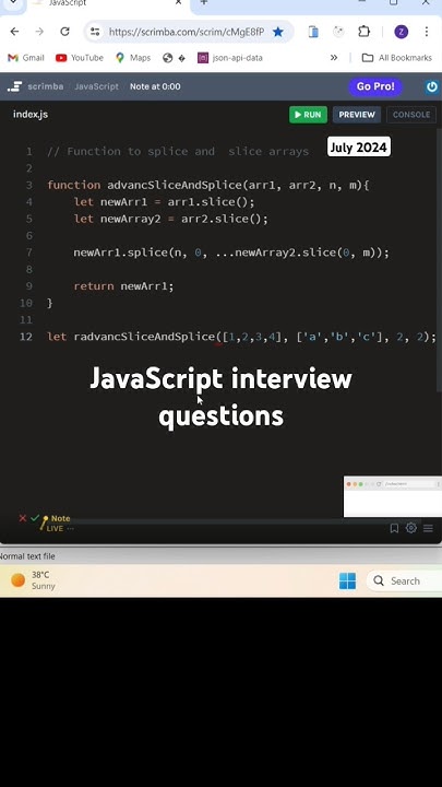 JavaScript interview questions #javascriptinterview #softwareengineer #programming #coder # ...