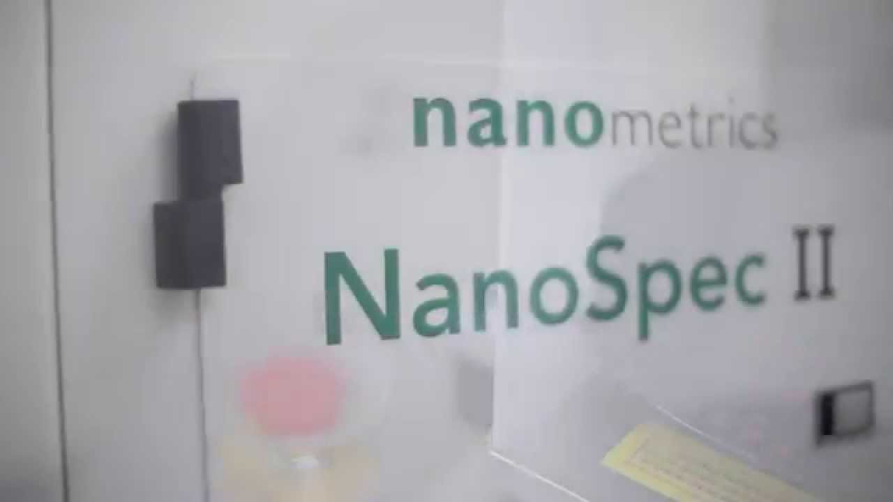 Advanced Film Analysis with the NanoSpec II - YouTube
