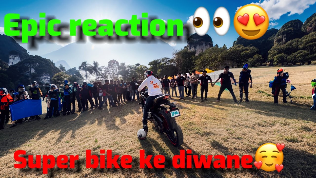 Epic reaction 😍 | jp on 2wheels - YouTube