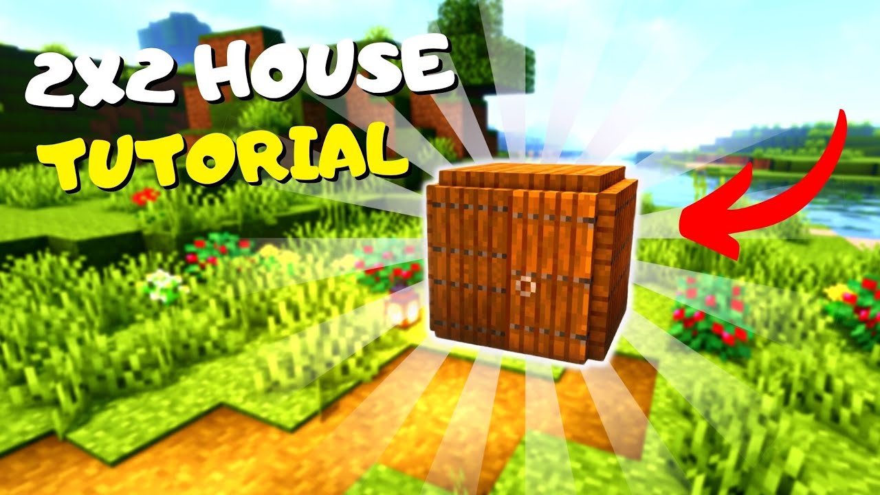 Minecraft Simple 2x2 House Tutorial! - YouTube