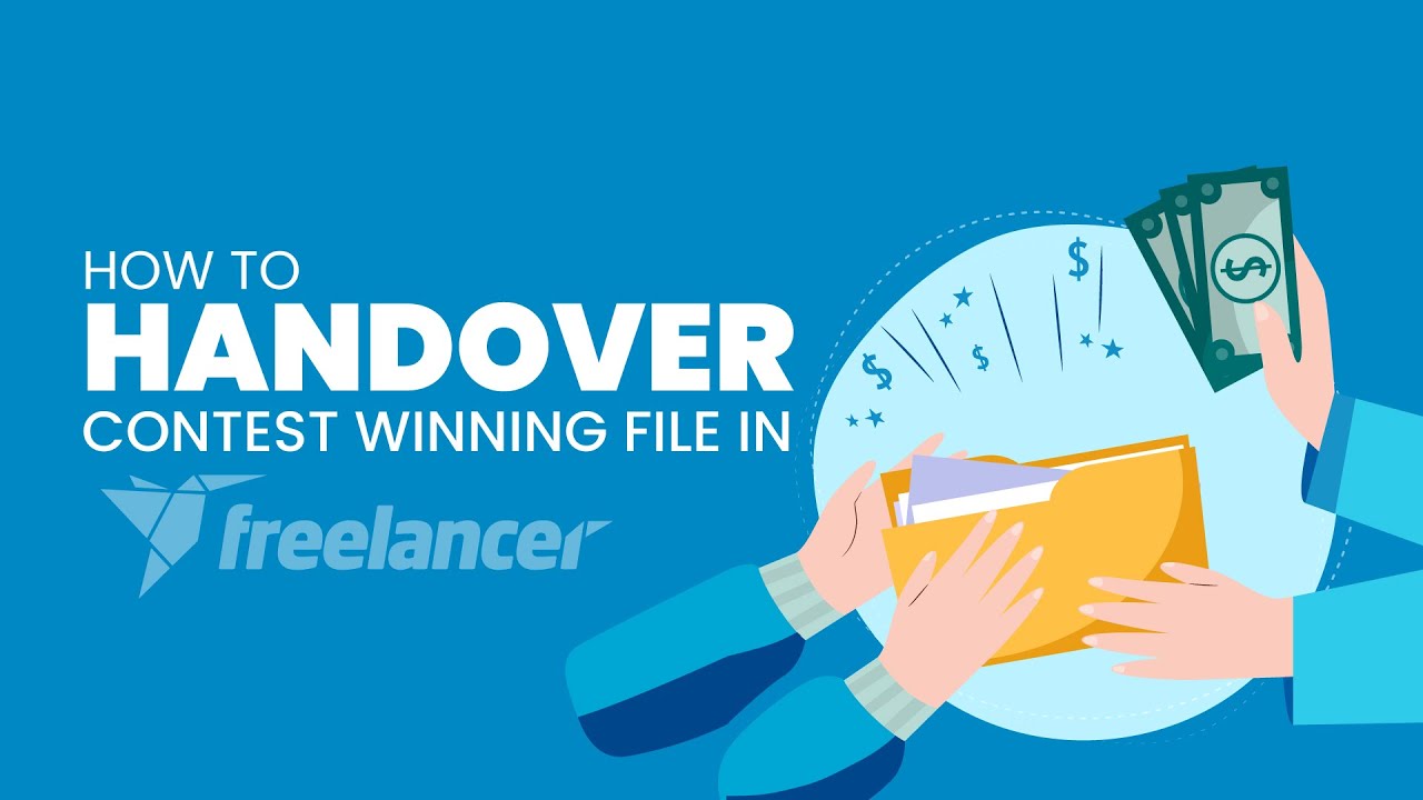 How to Handover contest file in Freelnacer.com || কিভাবে নিজের ডিজাইন ...