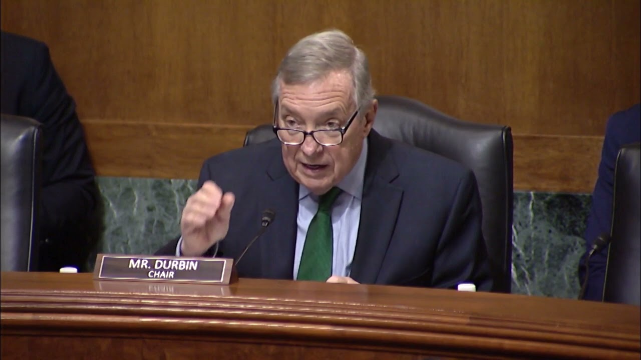 Durbin Delivers Opening Statement During Latest Nominations Hearing ...