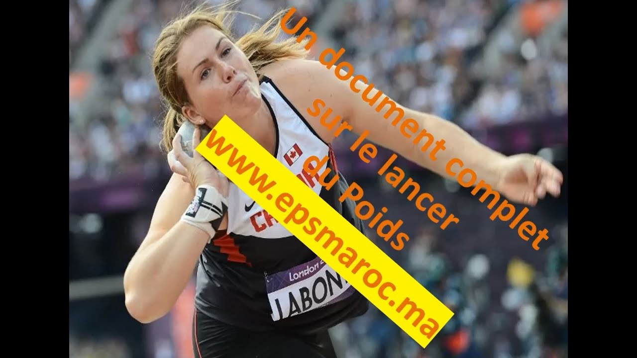 #epsmaroc_ma# Athlétisme : un sujet complet sur le lancer de poids ...