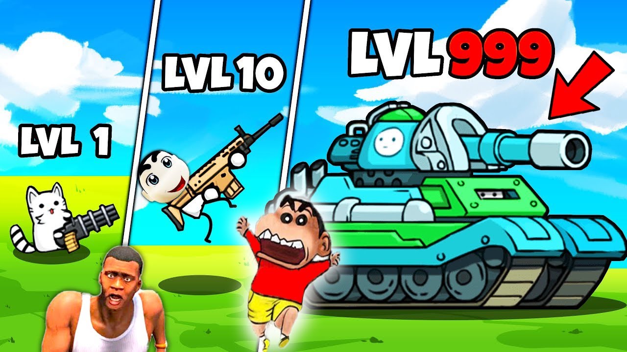 Upgrading my Army To Defeat BIGGEST MONSTER ARMY in TOWER GUN ARMY with ...