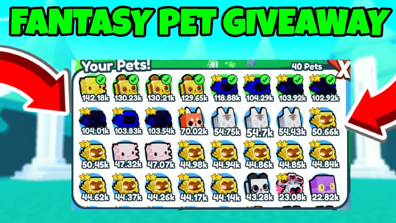 🔴 (FACE CAM) NEW PET SIMULATOR X UPDATE IS HERE! FREE PET GIVEAWAYS ...