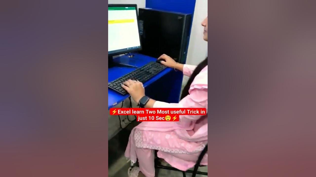 Excel Learn Two Most Useful Trick in Just 10 Sec😲🔥 #excel #computer #exceltips #shorts - YouTube