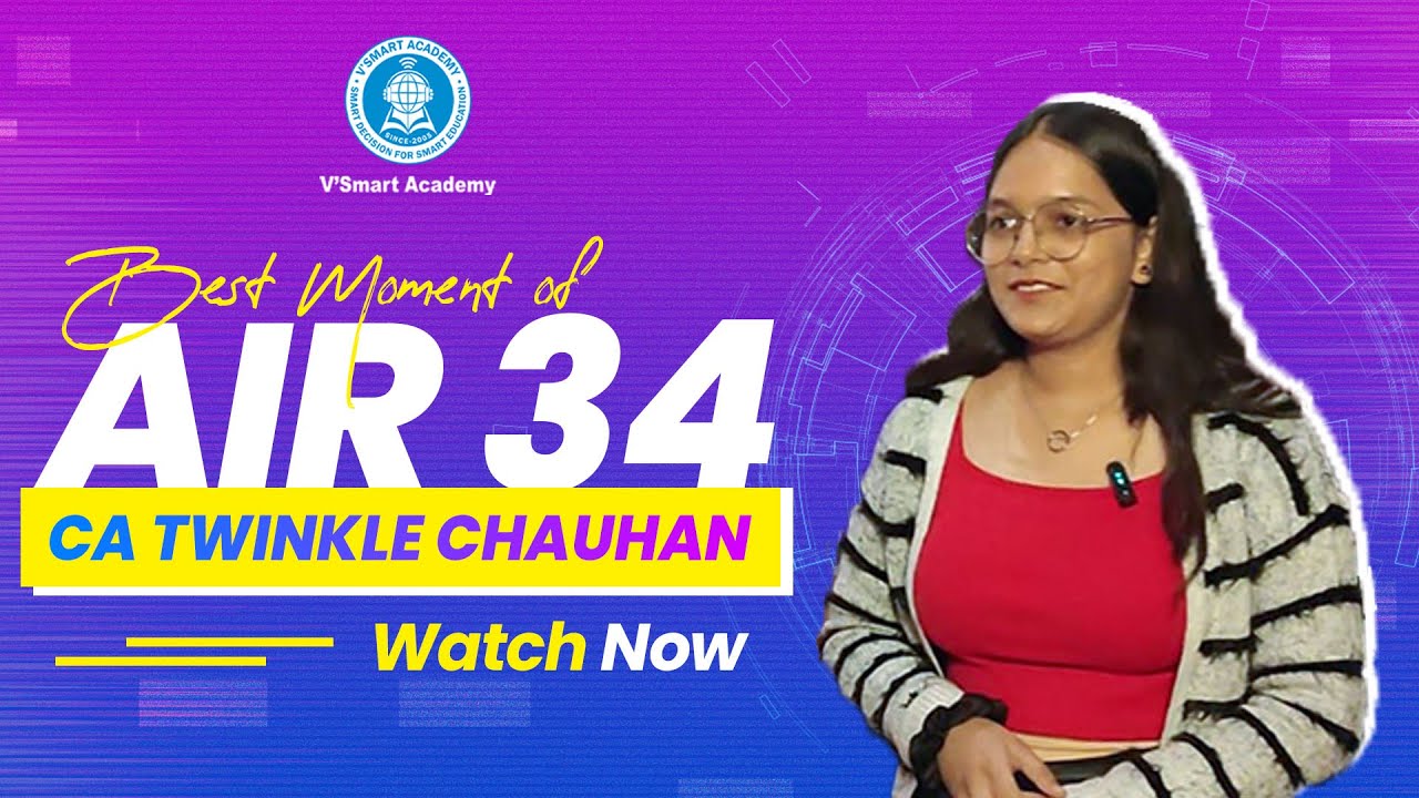 What a feeling indeed!! CA Twinkle Chauhan AIR 34 ke life ka sabse acha ...
