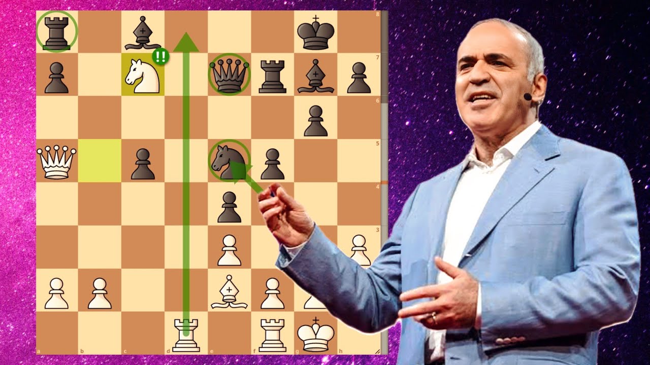 Brilliant Endgame By Garry Kasparov Against Adrian Negulescu, 1977 ...