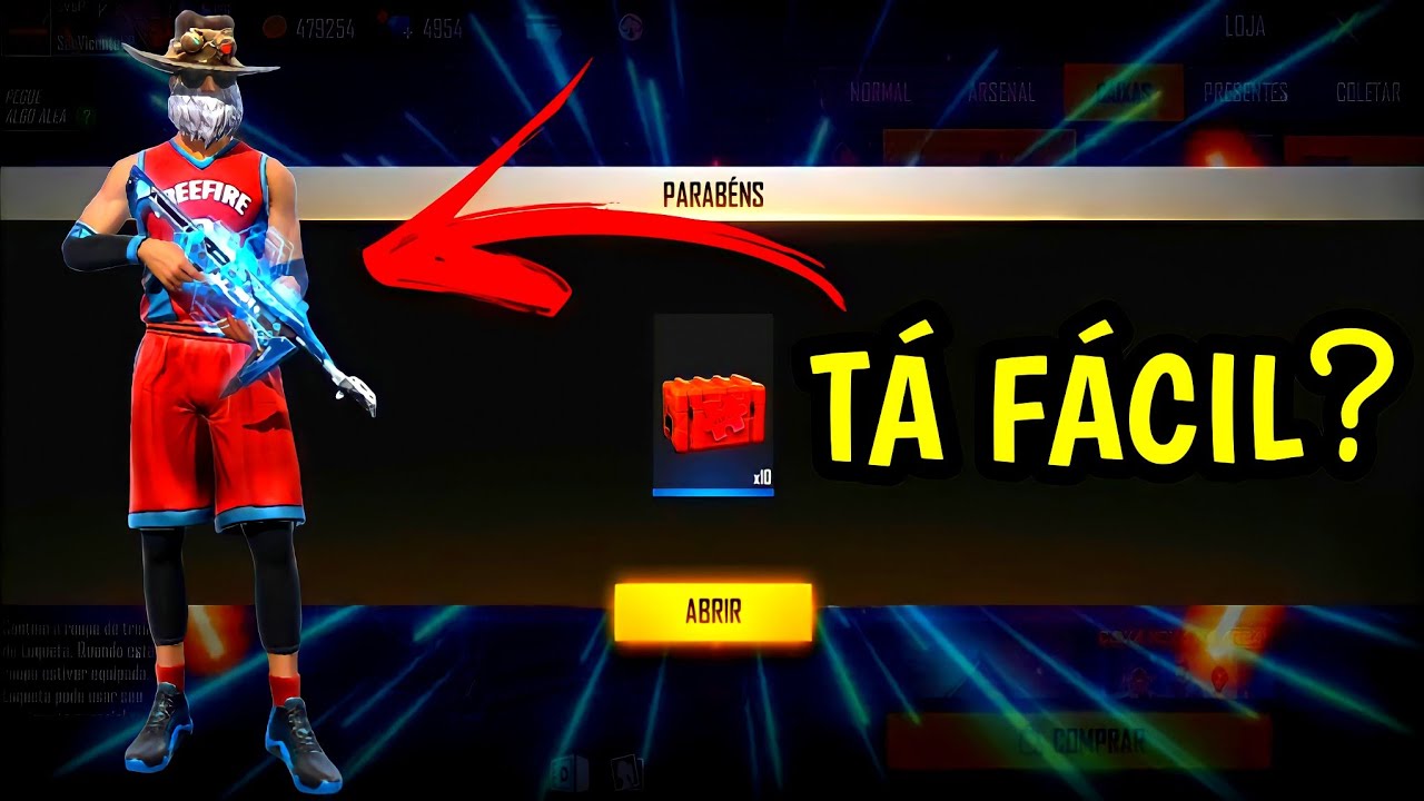 Nova CAIXA MISTÉRIO DE VERÃO 2 FREE FIRE | Dunk Master FF - YouTube