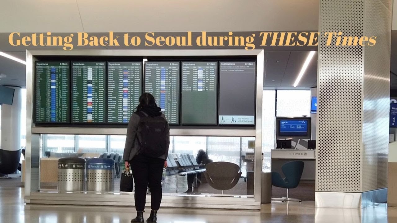 MSP to ICN: Getting back to Seoul | March Vlog - YouTube