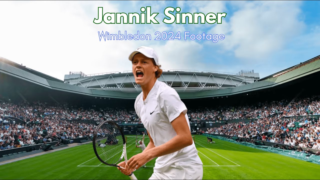 Jannik Sinner Training Footage - Wimbledon 2024 - YouTube