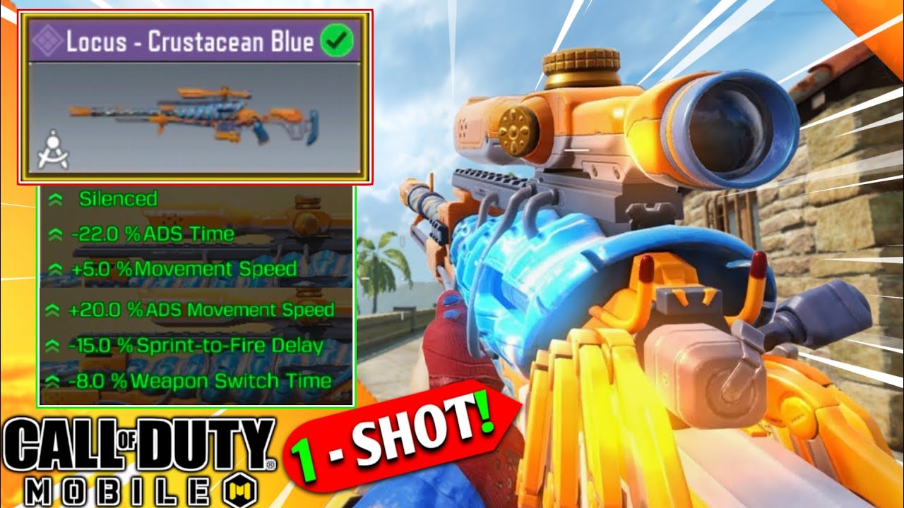 📌Using 1 HIT! Delete LOCUS Build🔥in COD Mobile Season 9 (Best LOCUS ...