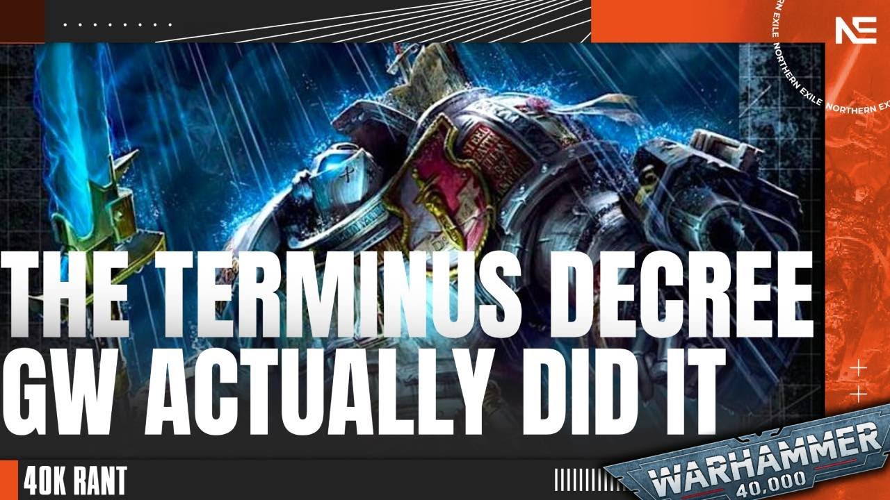 The Terminus Decree! The Grey Knights WILL Save or DOOM Warhammer ...