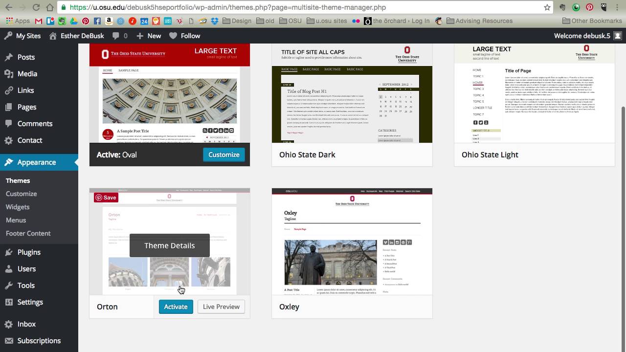 Changing your ePortfolio Color Scheme - YouTube