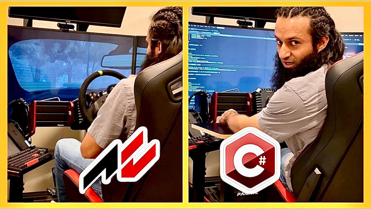 I Built the Perfect Home Racing Simulator & Workstation Combo - YouTube