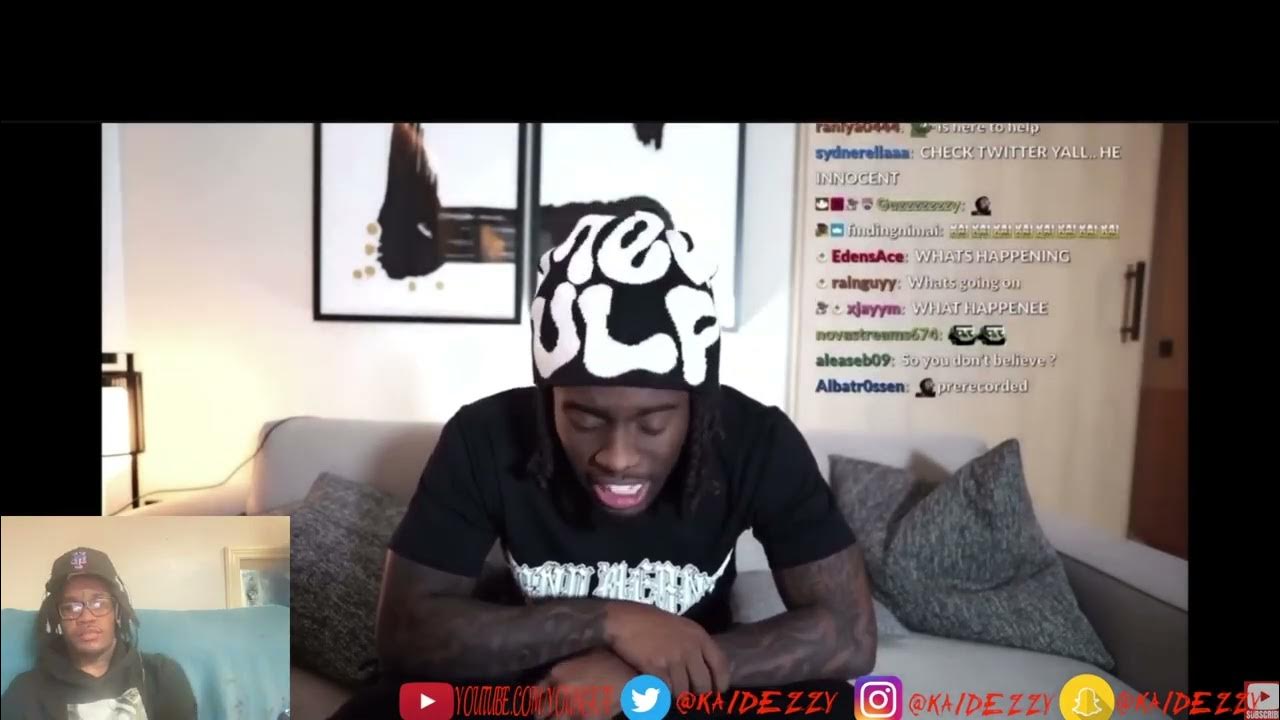 Kai Cenat Addresses R*pe Allegations (Full Video) Kai Dezzy Reacts - YouTube