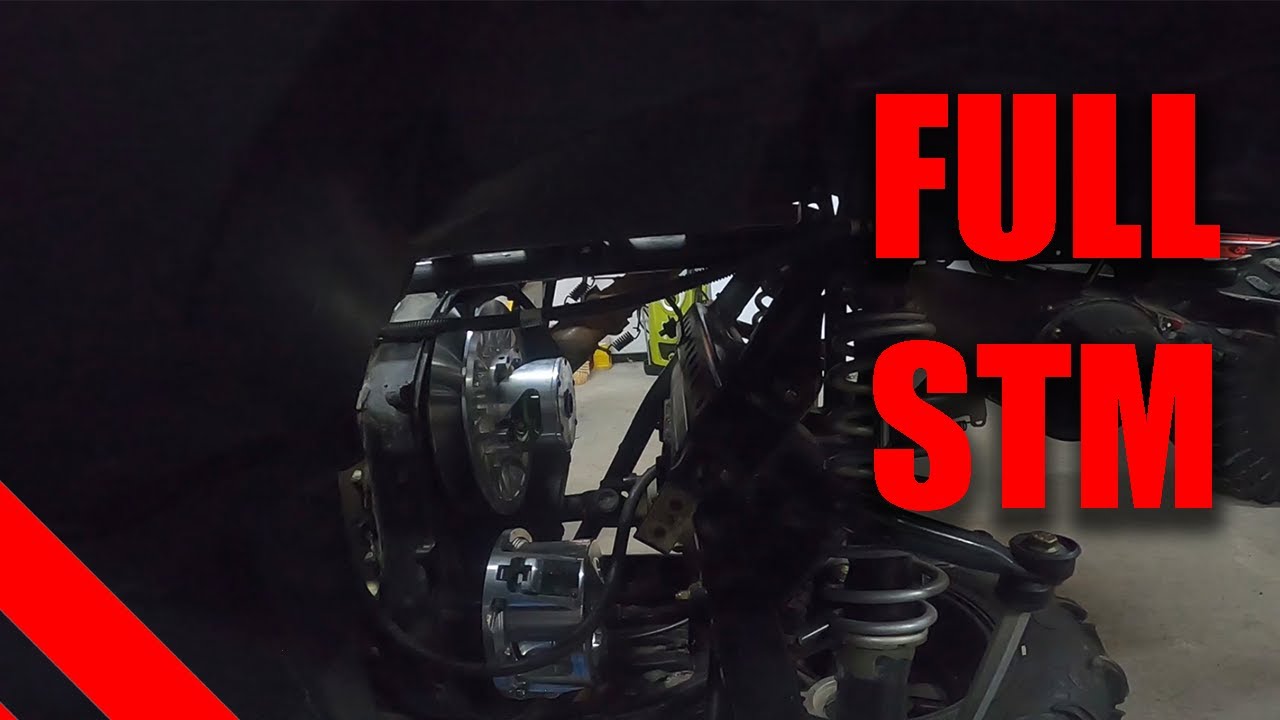 Polaris sportsman STM Clutches - YouTube