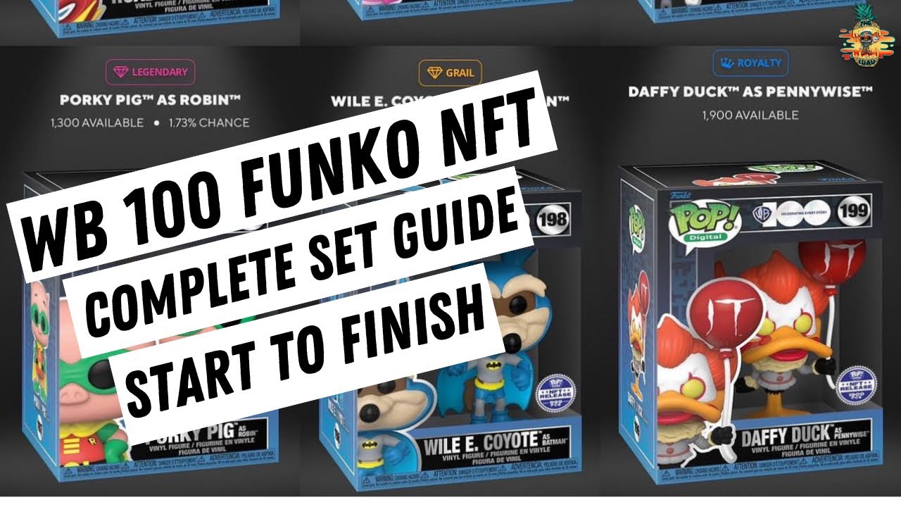 FUNKO NFT " THE WB 100 " LETS PUT THE SET TOGETHER START TO FINSH FUNKO ...
