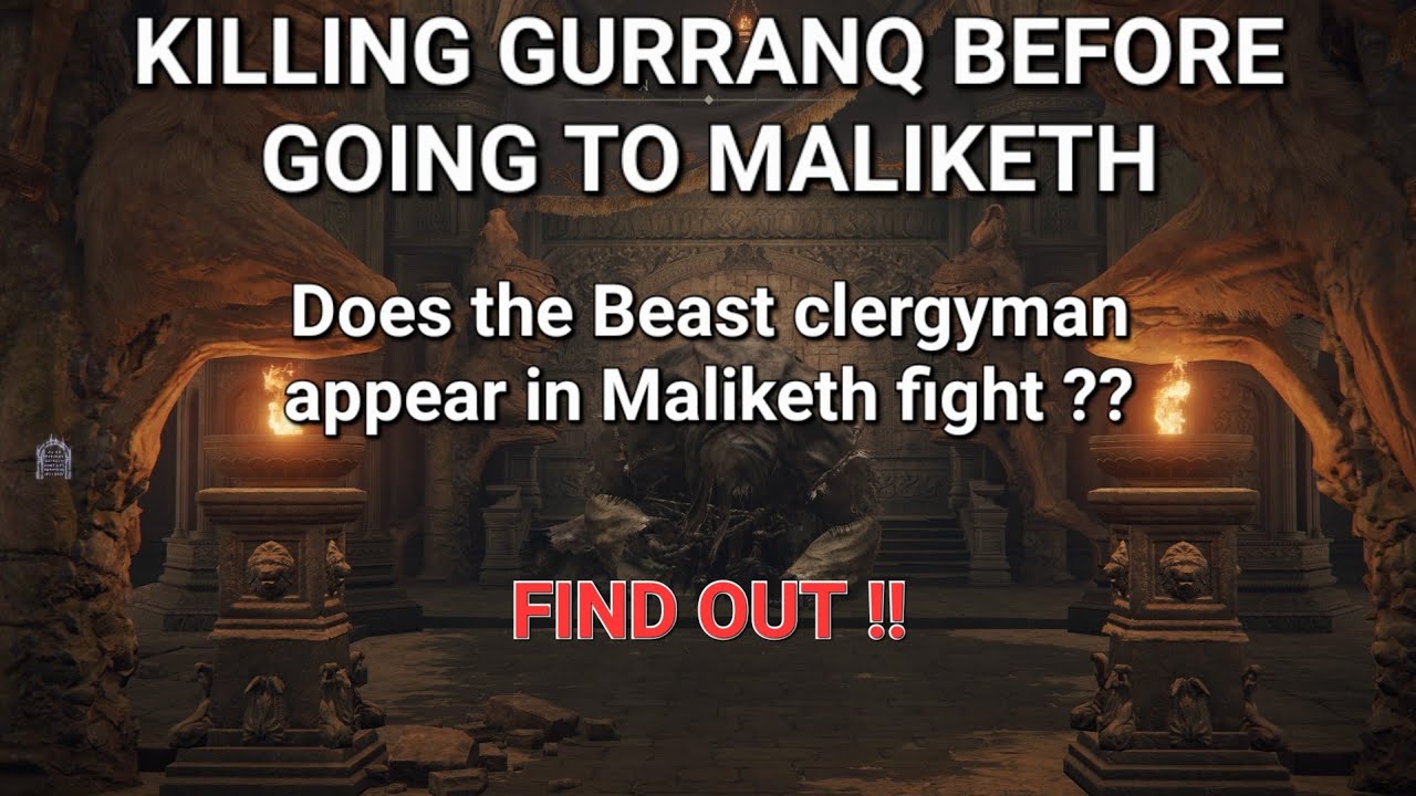 Gurranq kill - What will happen - Does the Beastclergyman comes in ...