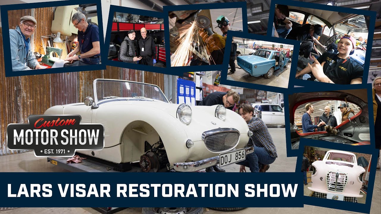 Lars visar vår monter och alla projekt på Restoration Show - Elmia ...