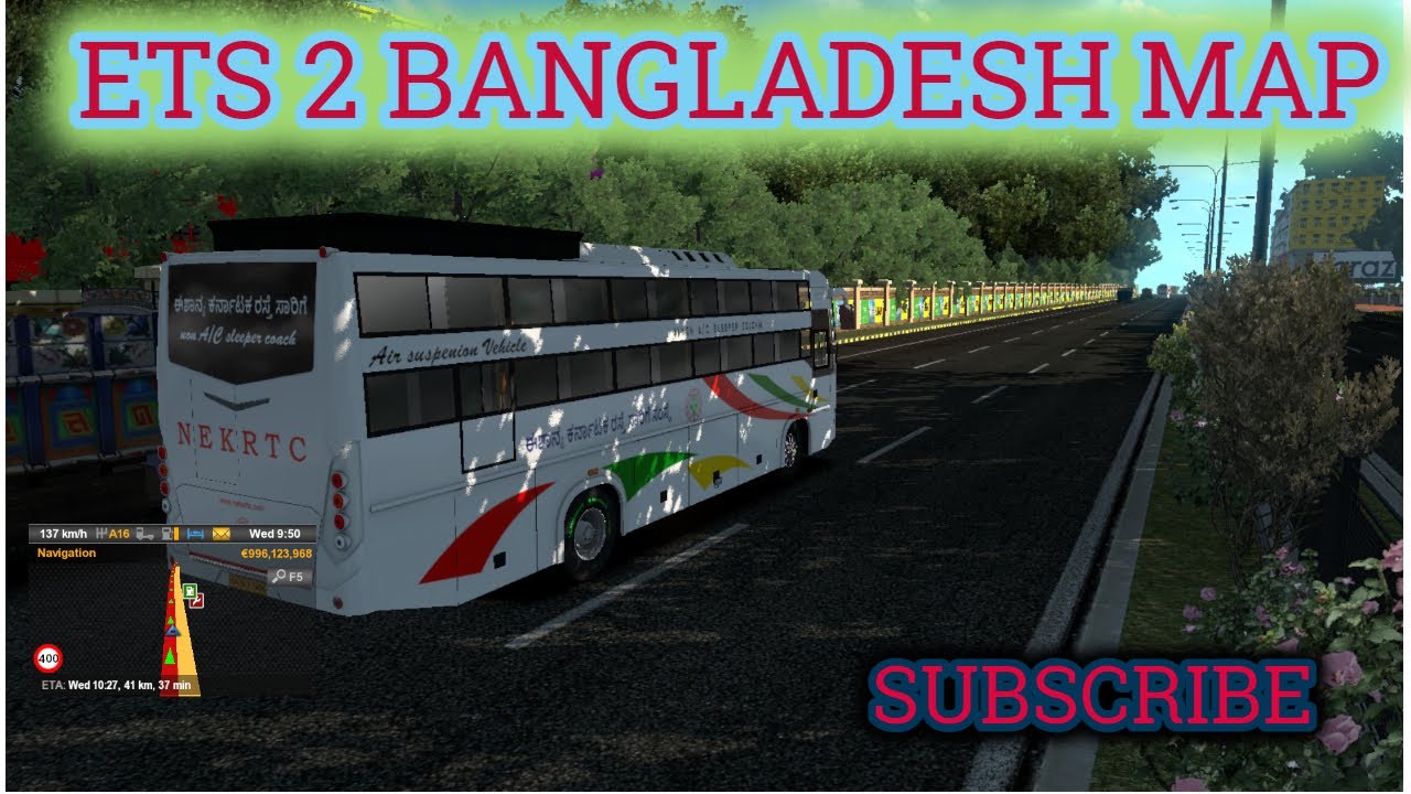 ETS 2 BANGLADESH MAP| KSRTC BUS MOD| Simulator Games| #ets2 #gamer # ...