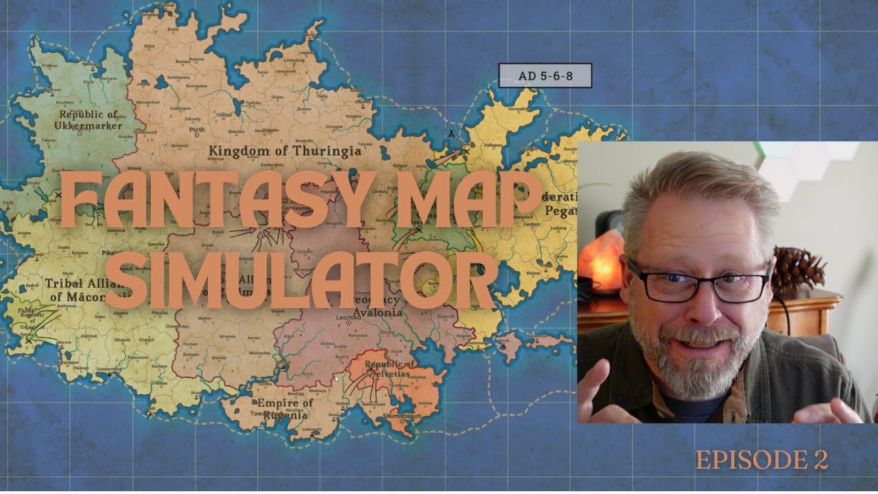 Fantasy Map Simulator Gameplay – Is It Too Fast for Me? | Game of the ...
