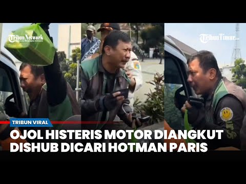 Tangis Pilu Driver Ojol Motornya Disita Dishub Berujung Manis, Hotman Paris Langsung Bereaksi