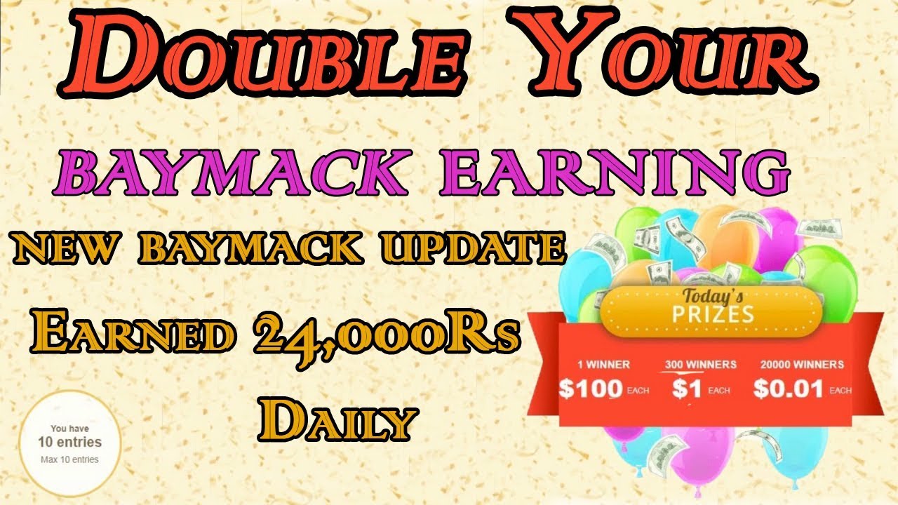 Double Your Baymack Earning | Earned 24,000Rs For Free | Baymack | New ...