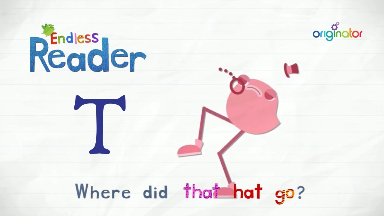 Endless Reader | Sight Word of Letter T | Originator Inc. - YouTube