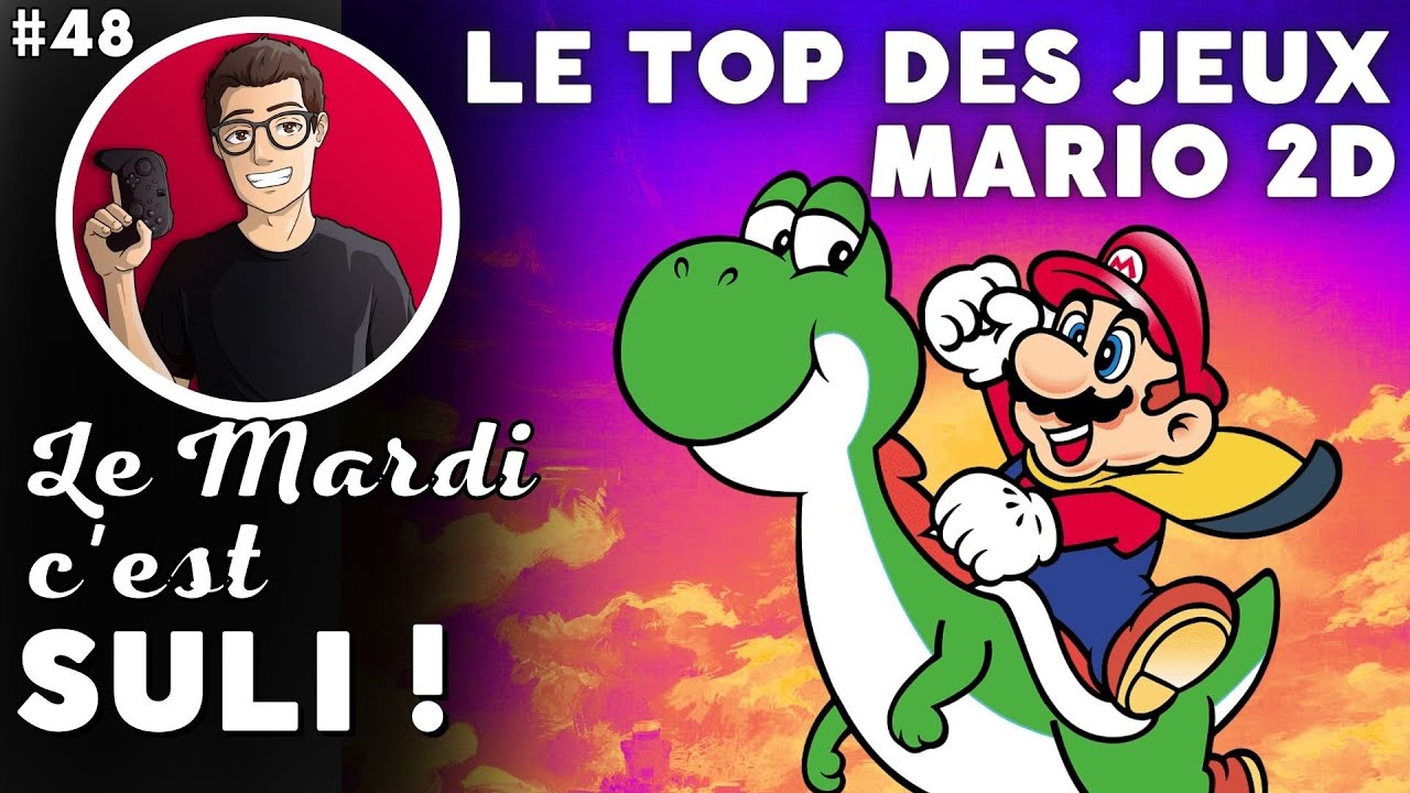 L'actu Switch de la semaine 🎮Le TOP MARIO 2D ... Le Mardi c'est Suli ...