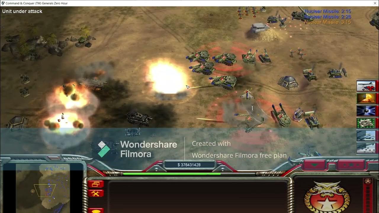 Part 3 Command And Conquer Generals Zero Hour Gameplay Mod C&C Redesigned - YouTube