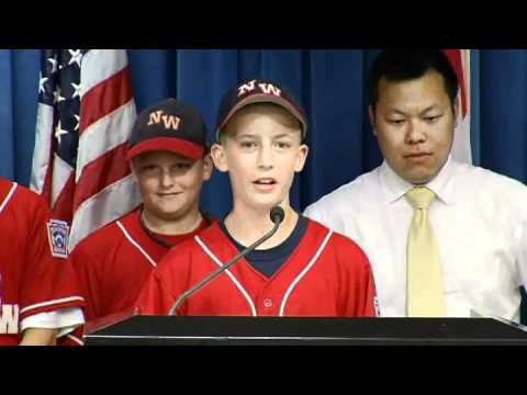 NW DC Little Leaguer Ethan Roth Believes - YouTube