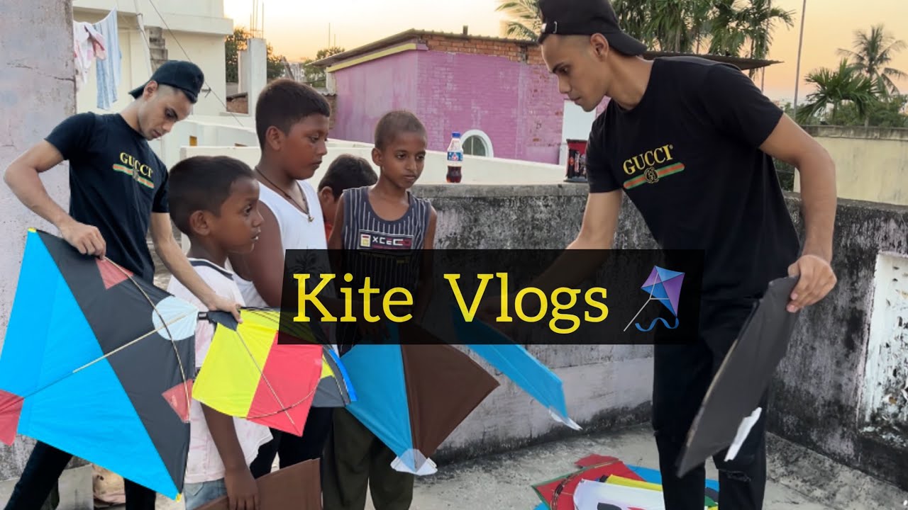 Flying Kites On Vishwakarma Puja 🪁🤘🏻Kite Vlogs 🔥 || Aryan Zehen ...