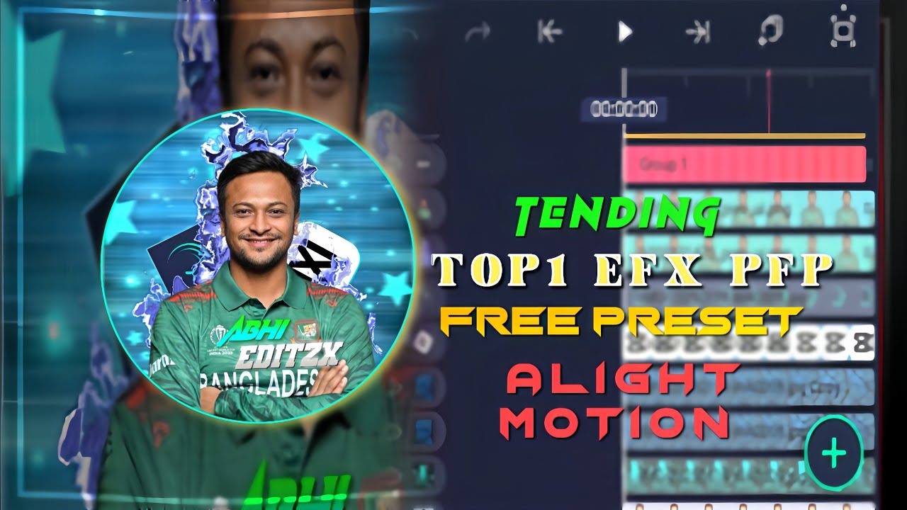 TOP1 EFX PFP //PFP XML FILE //ALIGHT MOTION FILE//LOGO XML #foryou #xml ...