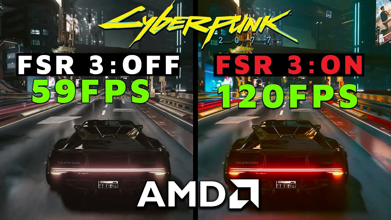 Cyberpunk 2077 FSR 3 Mod - How to install FSR 3 Frame Generation for ...