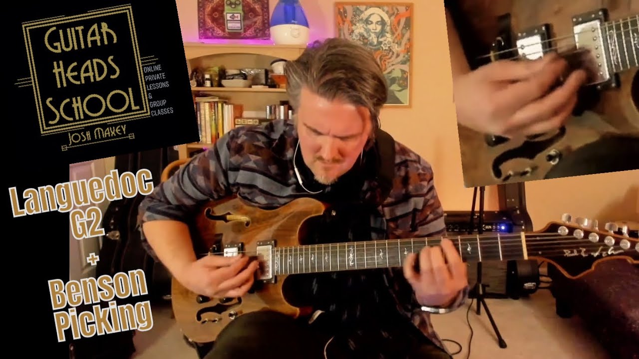 Archtop Series - Languedoc G2 + Benson Picking Technique on C- Blues ...