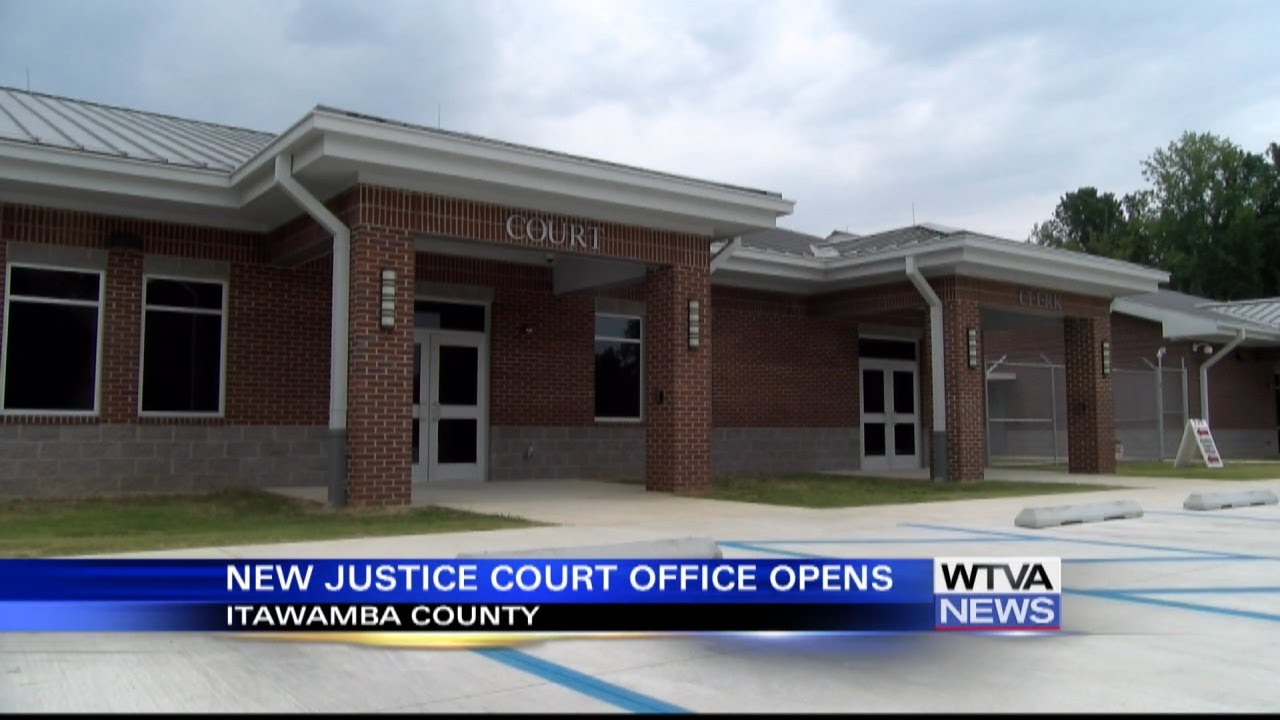 Itawamba County enjoying new justice court building - YouTube