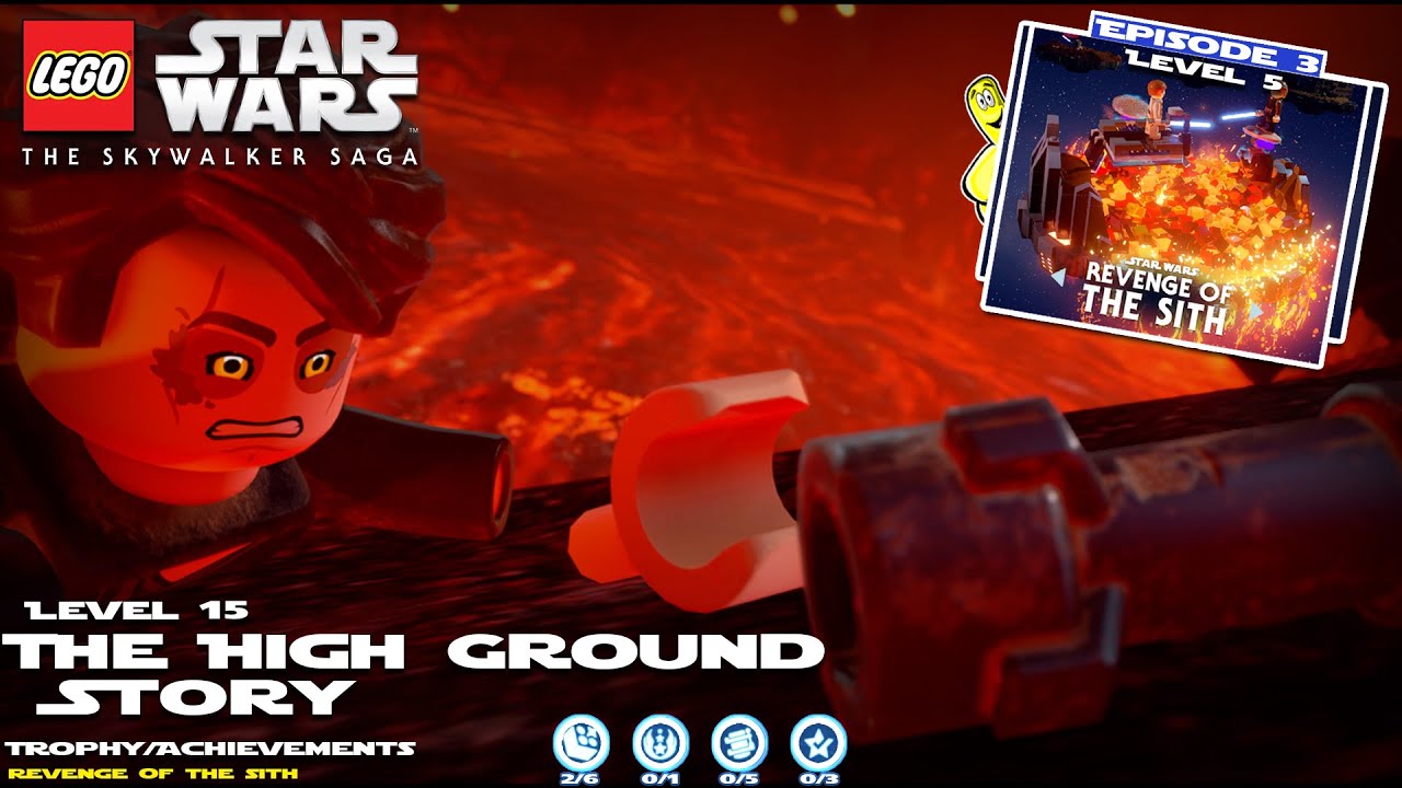 Lego Star Wars The Skywalker Saga: Lvl 15 The High Ground STORY - HTG ...