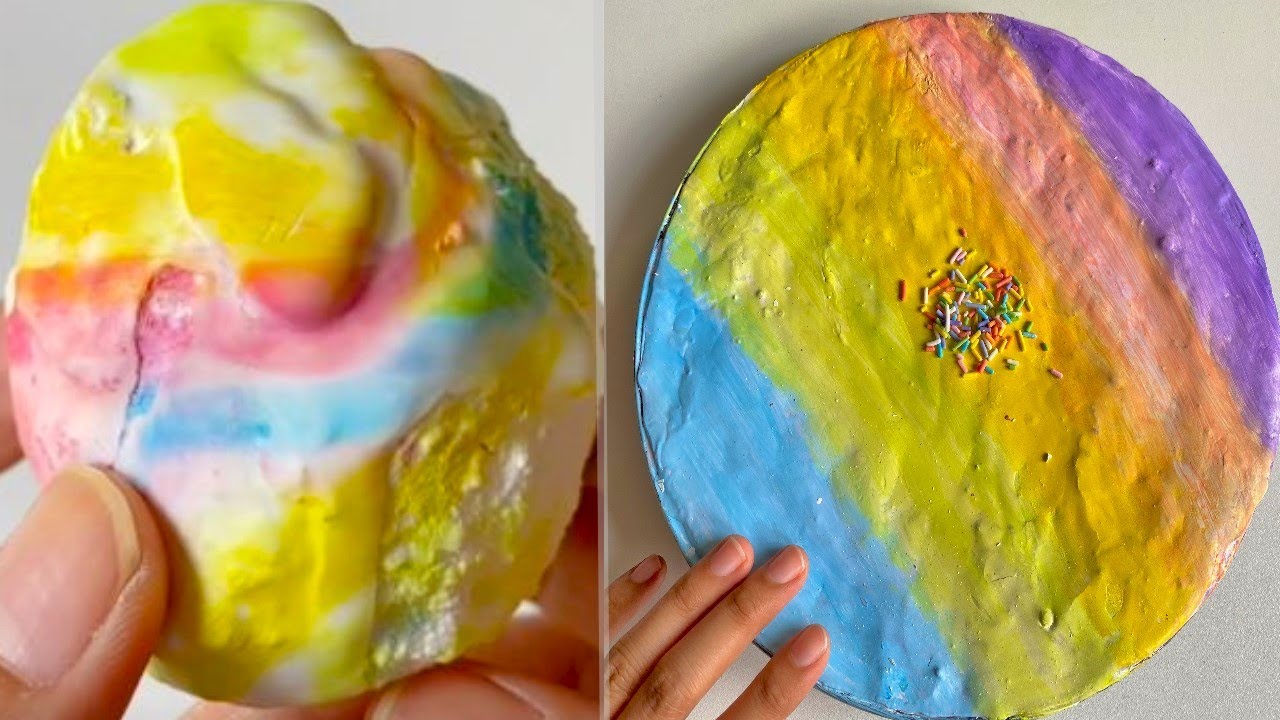 Plaster Clay Cracking & Slime ASMR Video #1028 - YouTube