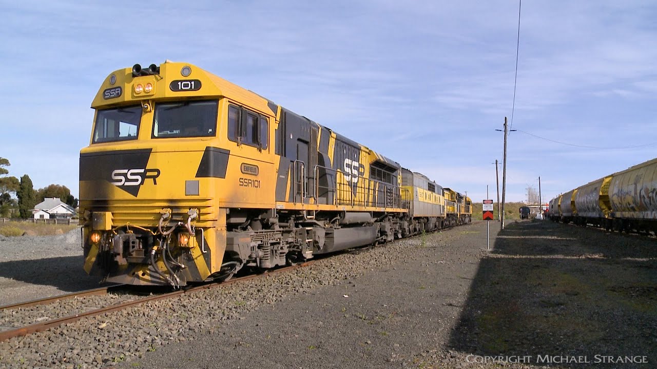 5KS2 SSR Grain Train Refuels: SSR101, GM27, 4917 & SSR102 (24/7/2020 ...