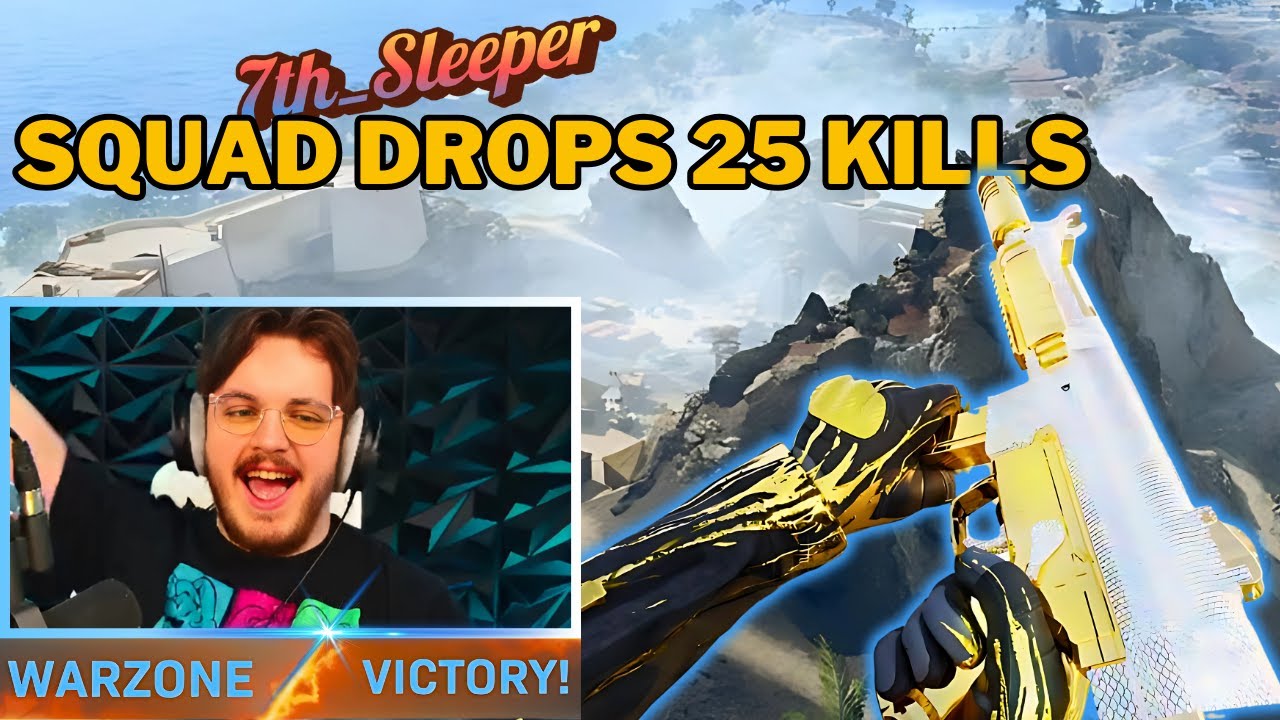 Warzone Full Match 🎯 7th_Sleeper Squad Drops 25 Kills on Verdansk ...
