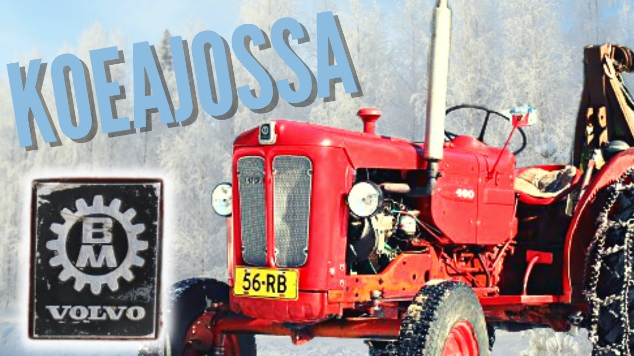 Volvo BM 400 Buster Koeajo ja Historia - YouTube